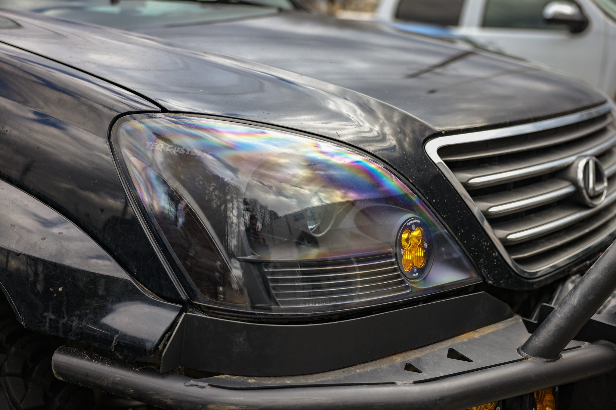 Baja Designs x TEQ Customs GX470 Headlights — Taco Vinyl