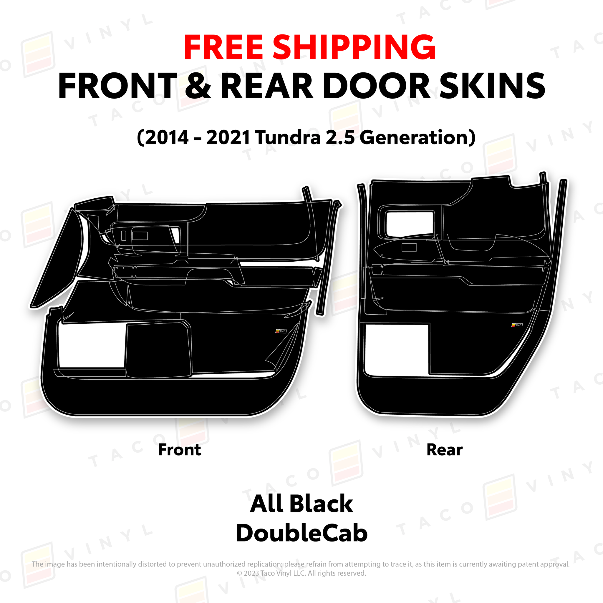 Door Skins — Taco Vinyl