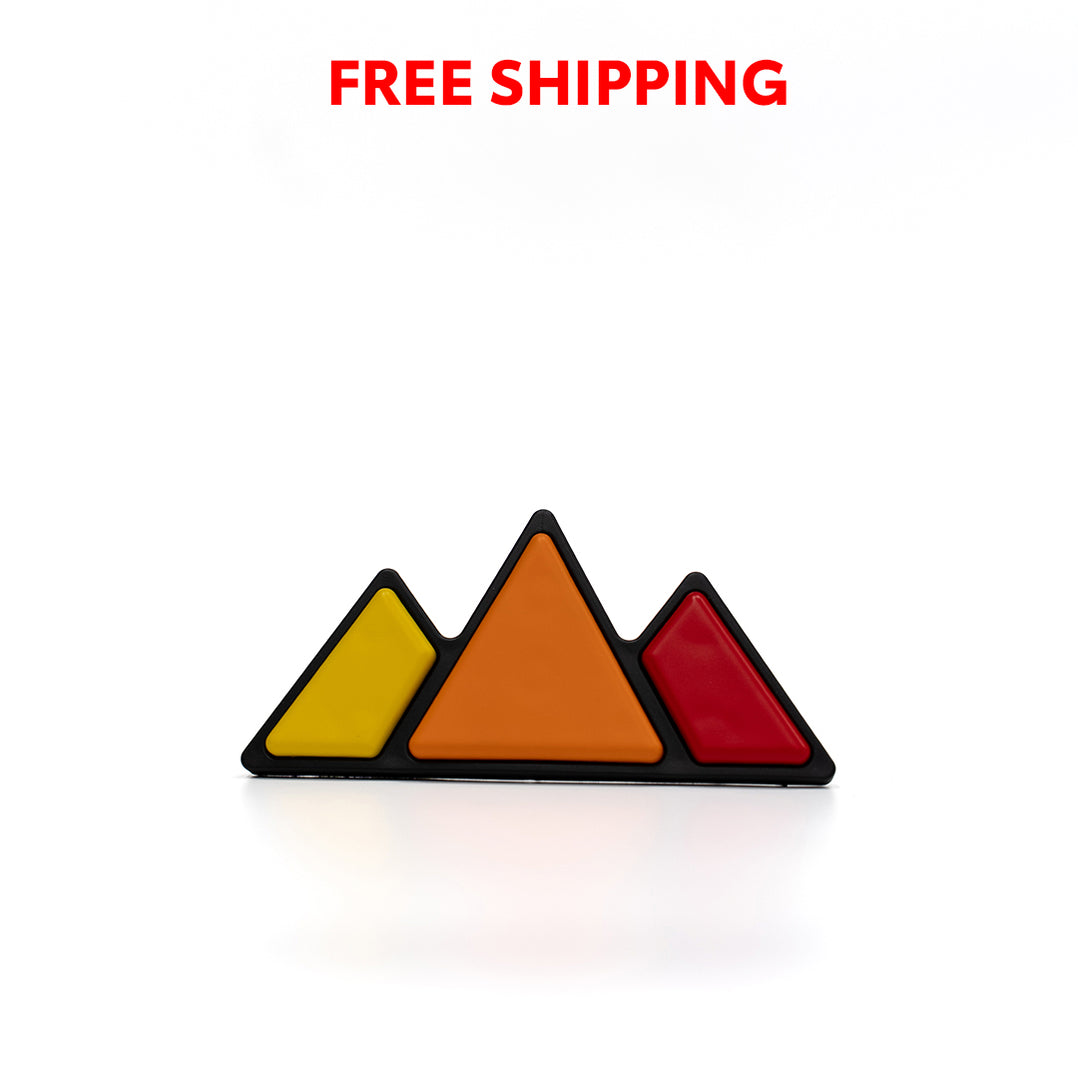 Grab Stylish Tacoma Mountain Grille Badge — Taco Vinyl