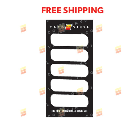Taco Vinyl - Vinyl Toyota Decals