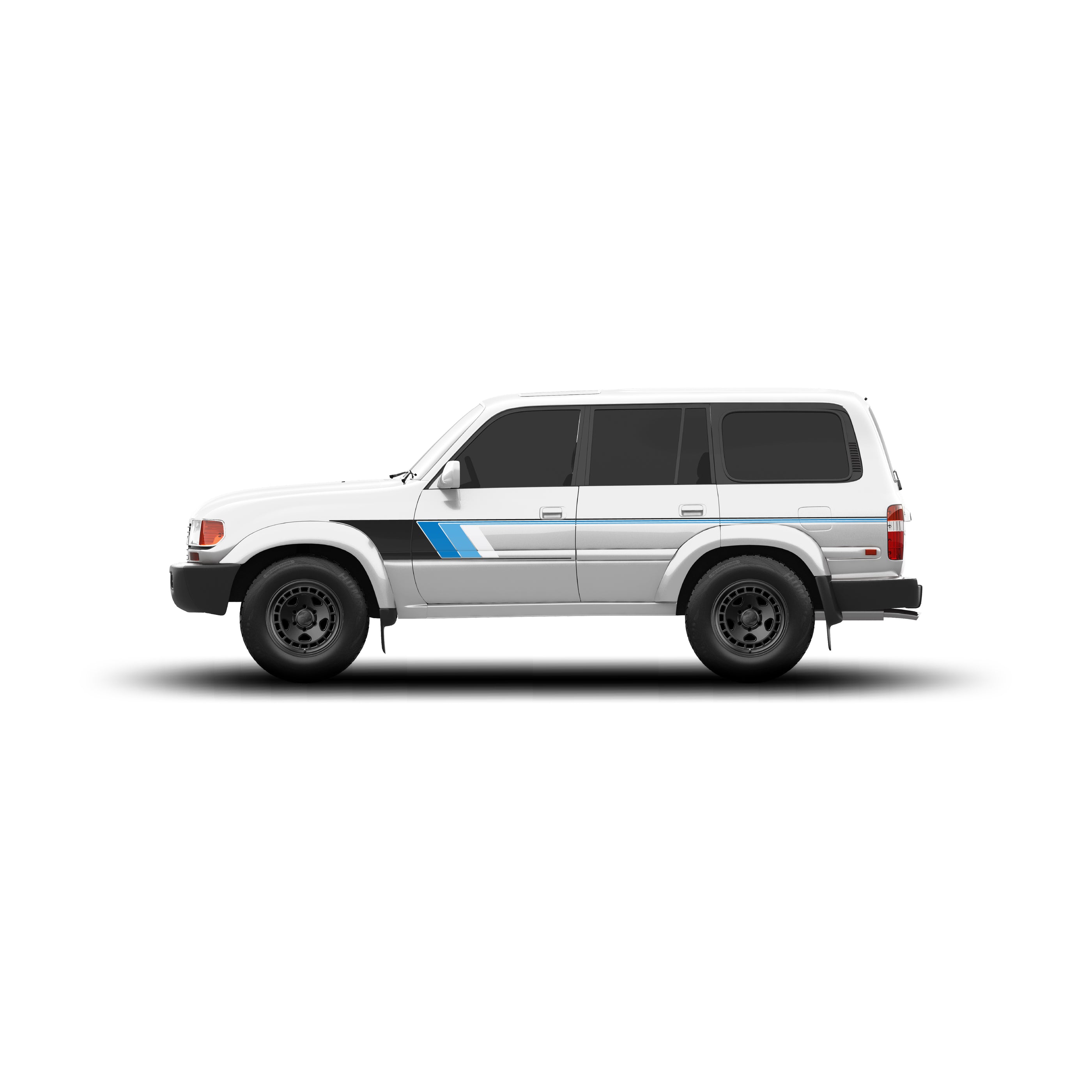 Retro Stripes for 80 Series Land Cruiser — Taco Vinyl