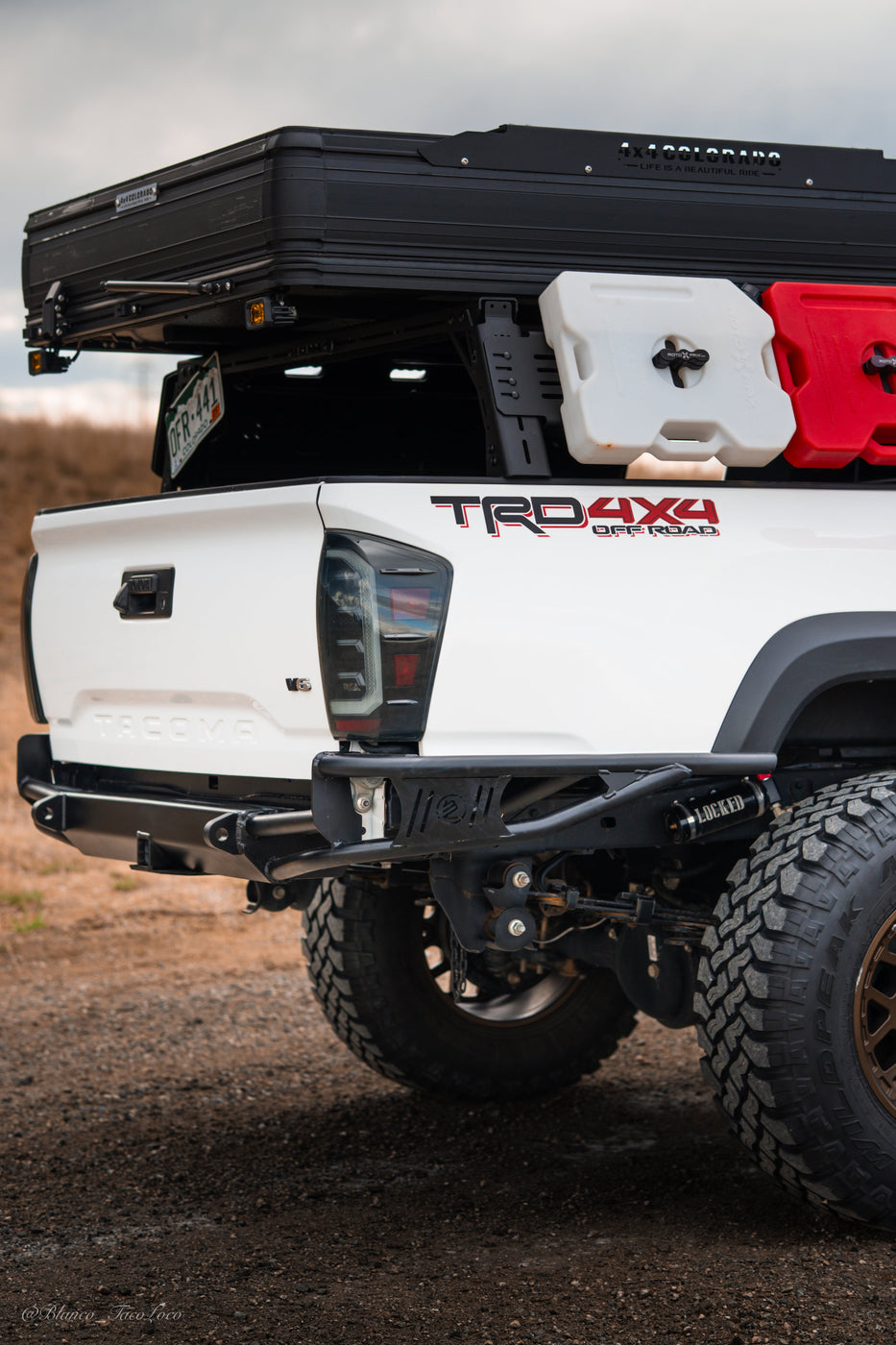 2016-2023 / 3rd Gen / Tacoma Rear Bumper — Taco Vinyl