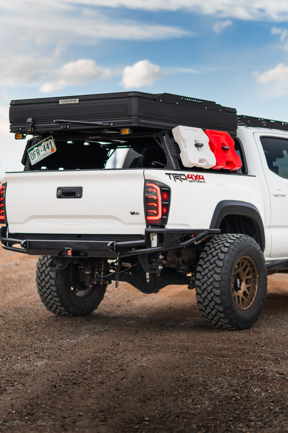 2016-2023 / 3rd Gen / Tacoma Rear Bumper — Taco Vinyl