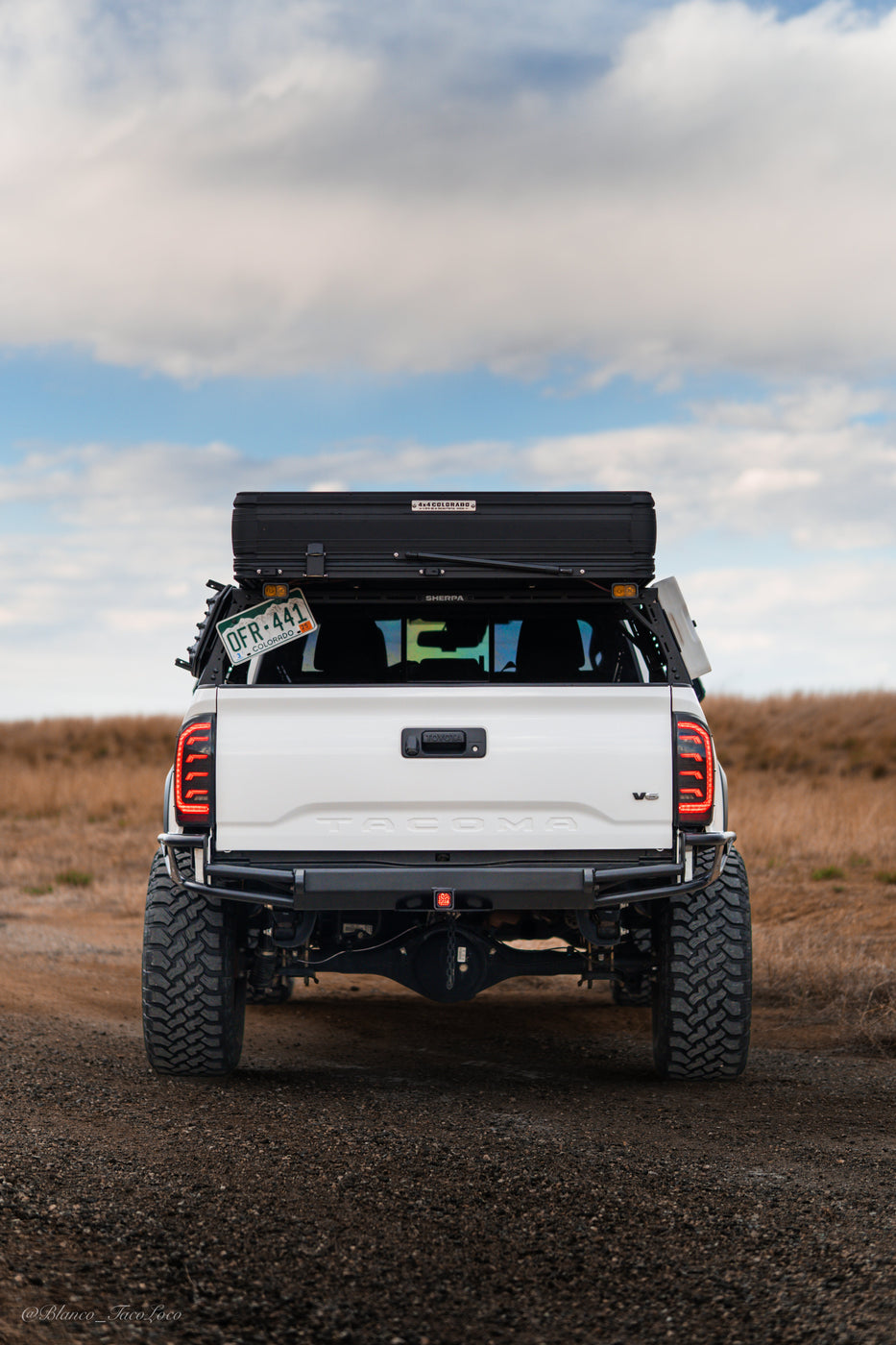 2016-2023 / 3rd Gen / Tacoma Rear Bumper — Taco Vinyl