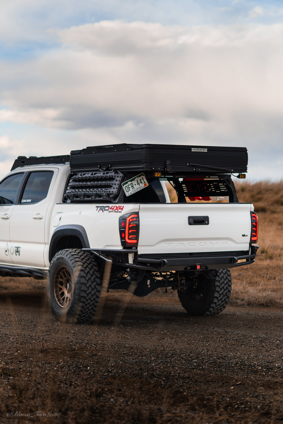 2016-2023 / 3rd Gen / Tacoma Rear Bumper — Taco Vinyl