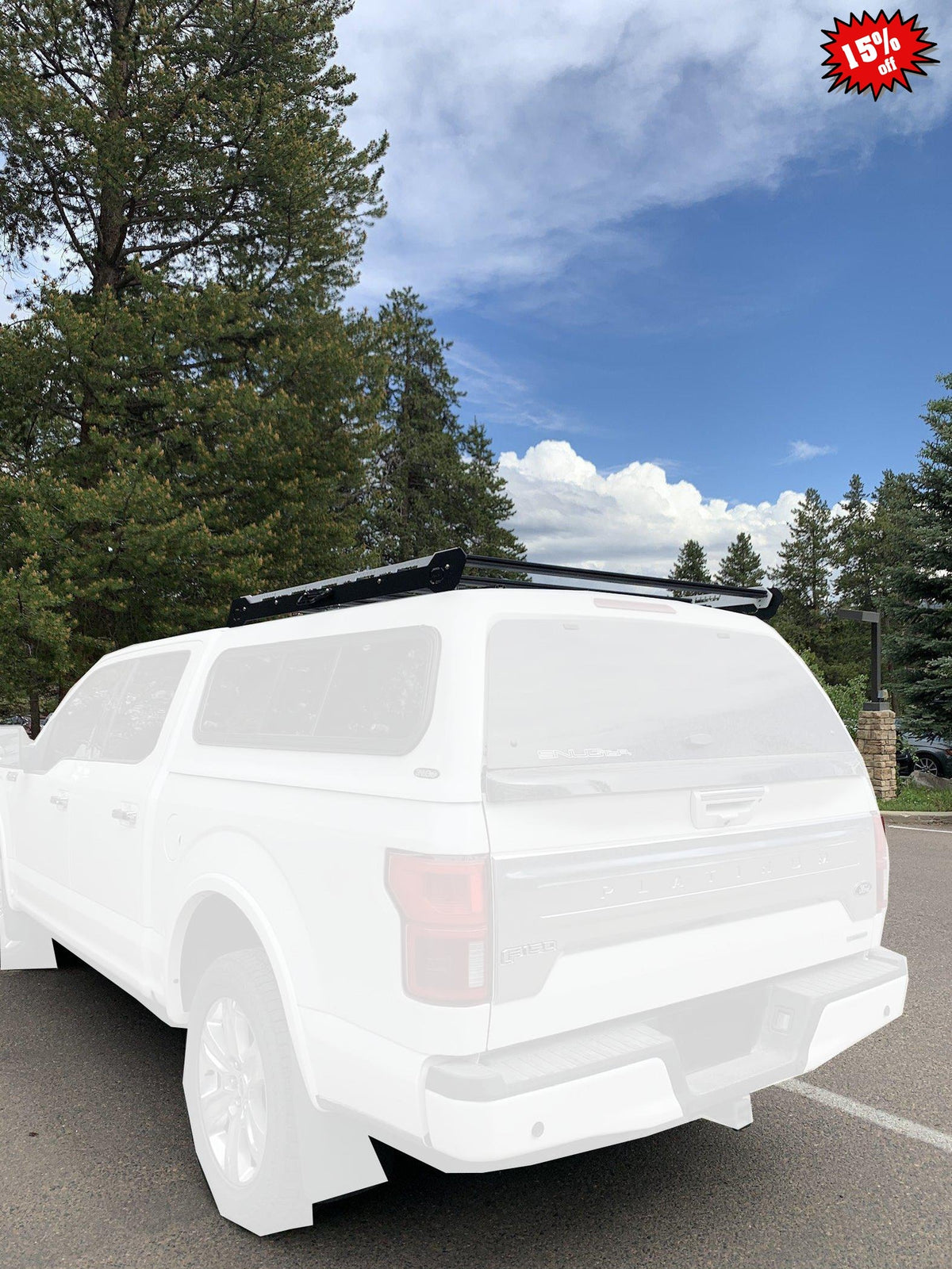 F-150 Cap Rack - Alpha eX Series | upTOP Overland — Taco Vinyl