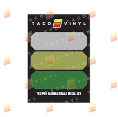 Shop Premium Tacoma Pro Grille Decals — Taco Vinyl