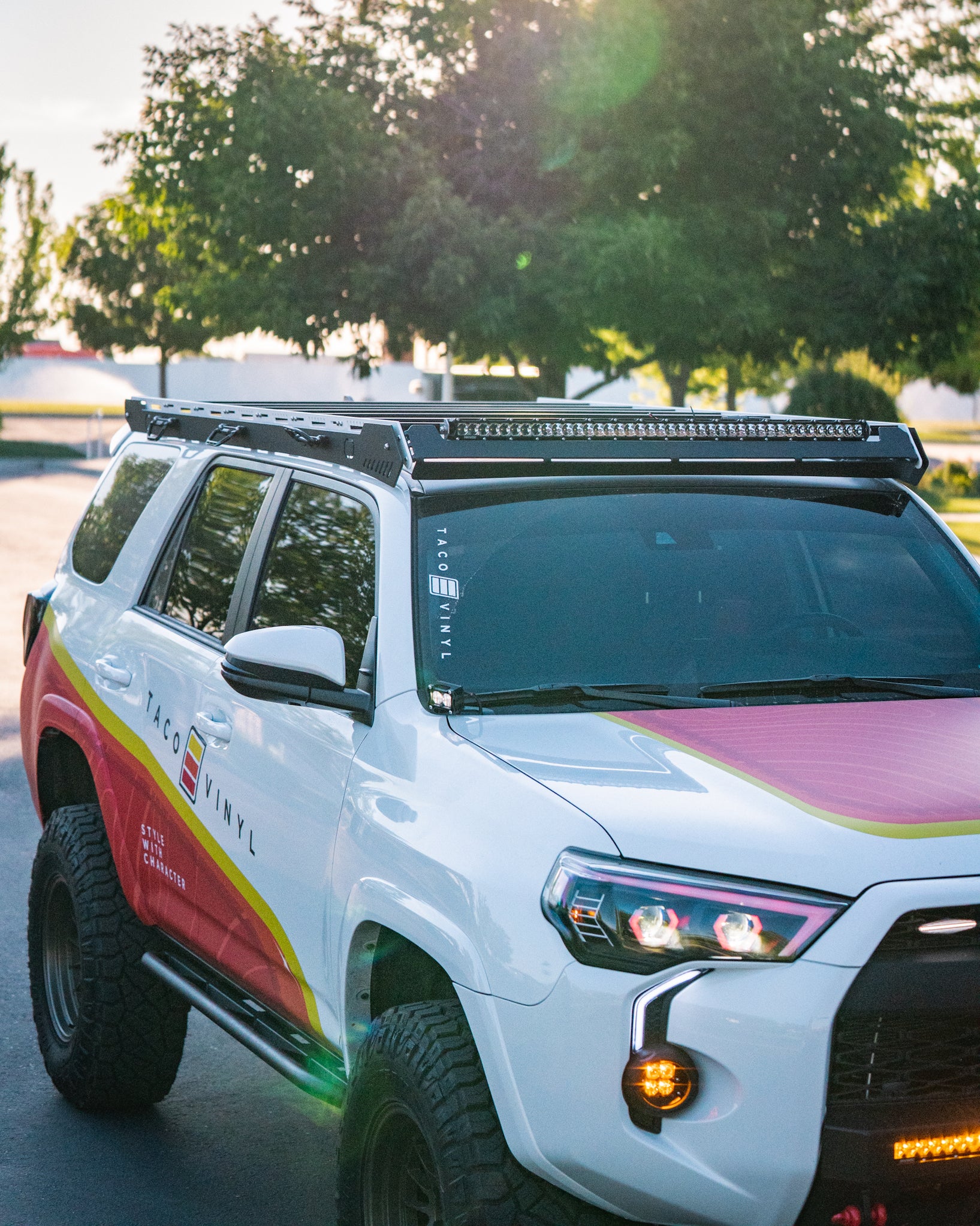 Taco Vinyl Logo Decal