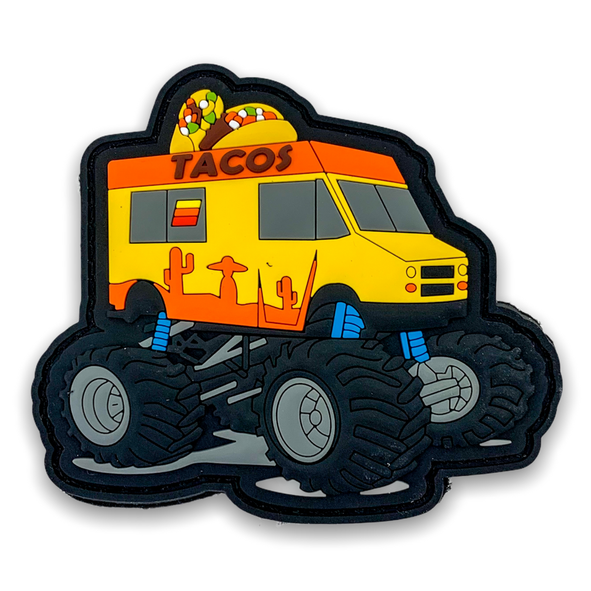 Monster Taco Truck Patch for Off-Road Fans | Shop Now — Taco Vinyl